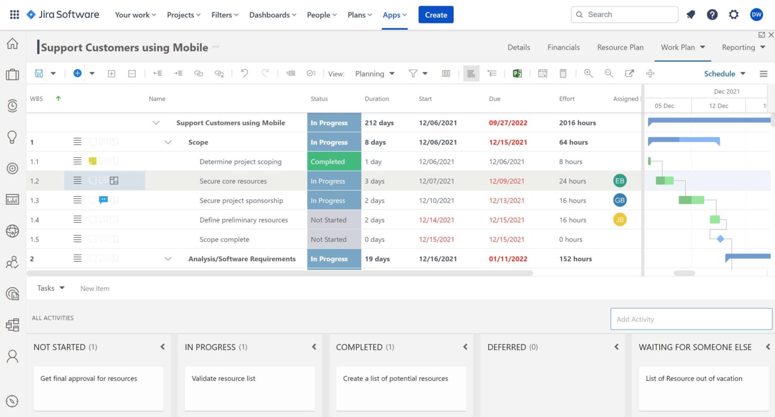 OnePlan Strategic Portfolio Management in Jira | OnePlan