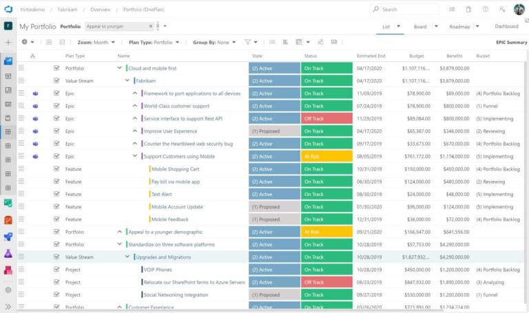 OnePlan Agile Portfolio Management for Azure DevOps | OnePlan